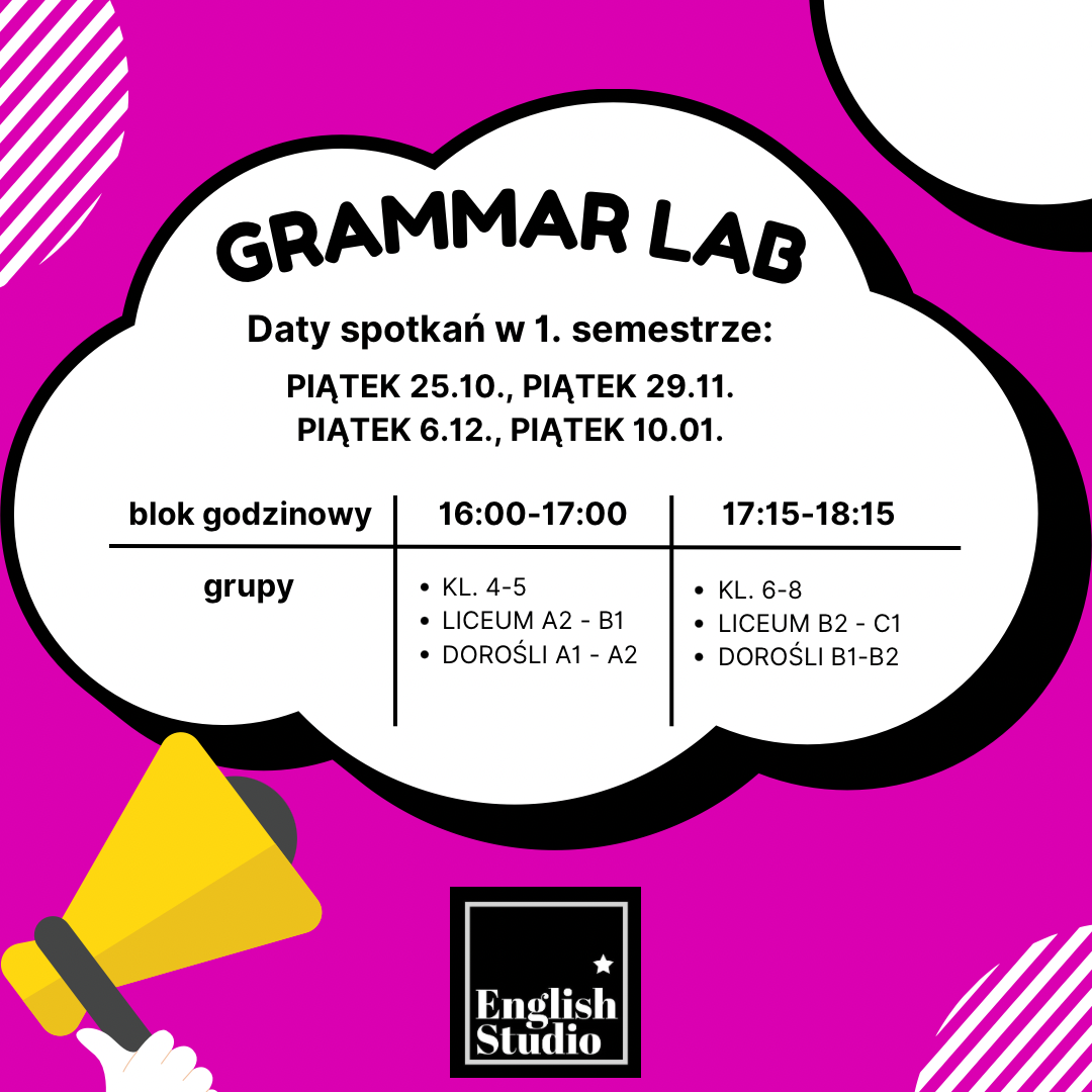 Grammar Lab – English Studio Poznań